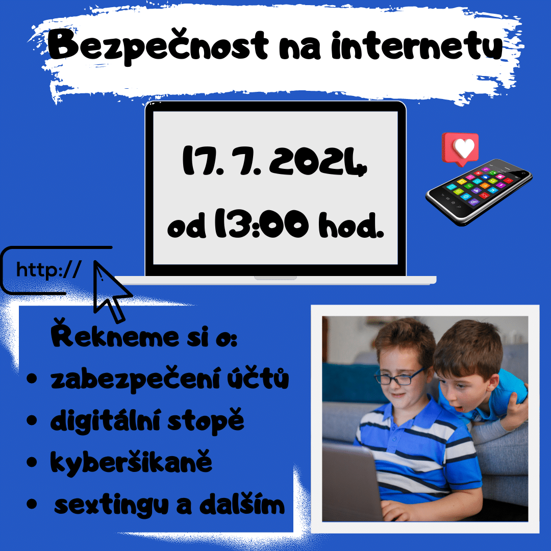 Bezpečnost na internetu - beseda - LECCOS, z. s.